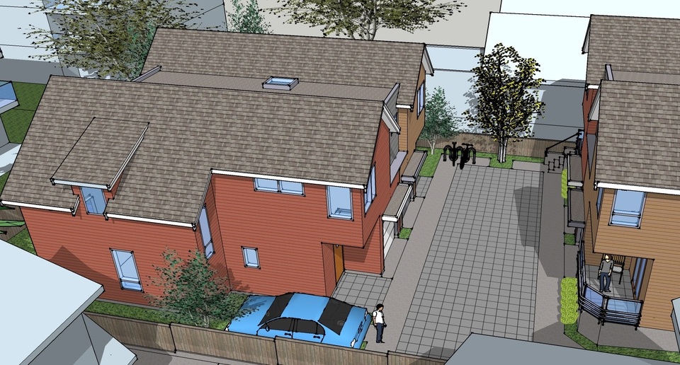Architectural Projects - MIssing Middle Housing - James Kerr Architect